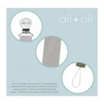 Ali+Oli Pacifier Clips (set of 3) Linen - Night - Walmart.com