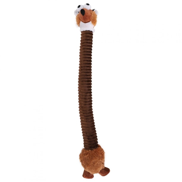 FYBTO Durable Plush Long Strip Animals Shape Pet Molar Biting Cleaning ...