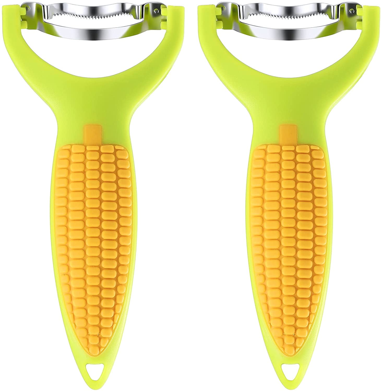 2 Pieces Corn Peeler Corn Stripper Knife, Kitchen Corn Cob Remover ...