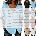 Scyoekwg 3/4 Sleeve Shirts For Women Cotton Linen V Neck Button Short ...