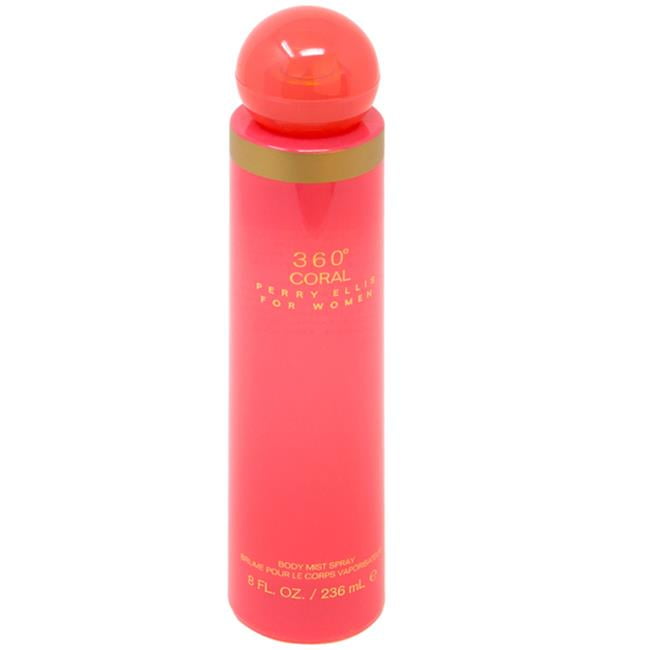 Perry Ellis 36CBMS8 8 oz Women 360 Coral & Perry Ellis Body Spray ...