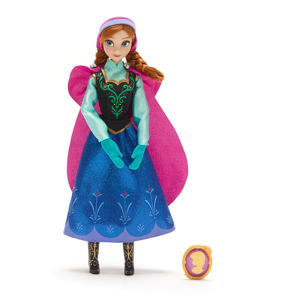 Frozen Anna Figure w/ Pendant Classic Poseable Toy Doll 11 1/2 ...