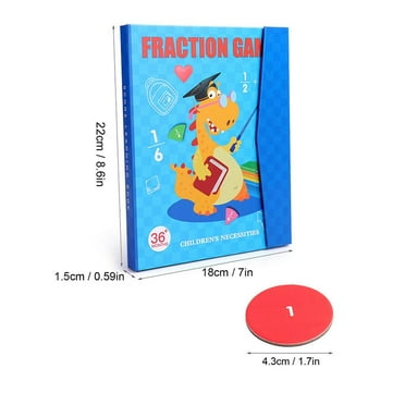 FRACTION STAX SET MANIPULATIVES - Walmart.com