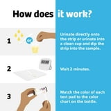 Clinistix UTI Urine Test Strips - Easy-to-Use At-Home Urinary Tract ...