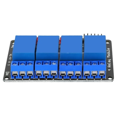 Light Up Display 4 Channel Relay Module, Low Level Relay Module, For ...