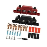 Power Distribution Terminal Block with Dust Cover, Universal Heavy Duty ...