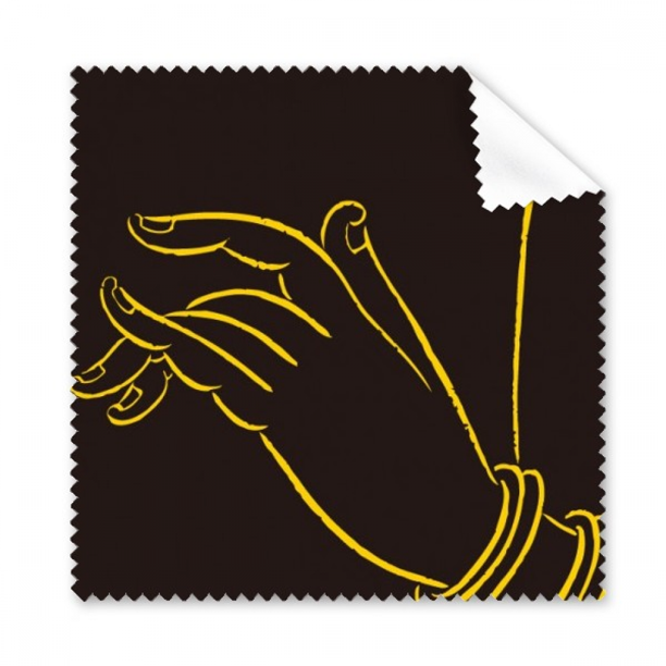 culture black yellow hand cleaning cloth ph screen glasses cleaner 5pcs ...
