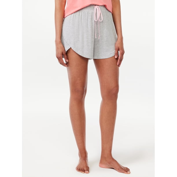 Joyspun Women's Tulip Hem Sleep Shorts, Sizes S to 3X - Walmart.com