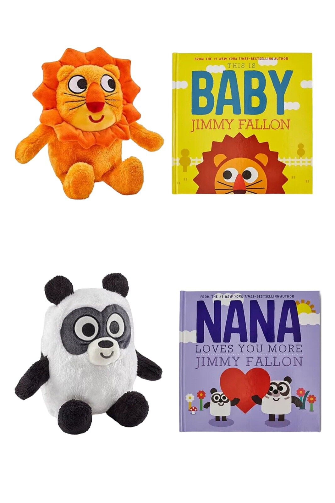 This is Baby Lion & Nana Loves You More Panda Jimmy Fallon Book Set ...