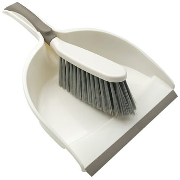 Dustpan and Broom Set Small,Mini Handheld Dust pan with Cleaning Brush ...