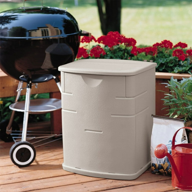 Walmart Rubbermaid Deck Box Homall 120 Gallon Outdoor Patio Box Deck