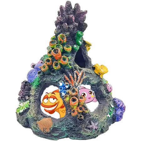 SHTUUYINGGAquarium Decorations - Fish Tank Decorations Cave Fish House ...
