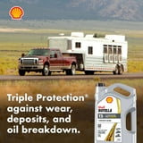 Shell Rotella T5 10W-30 Synthetic Blend Diesel Engine Oil, 1-Gallon ...