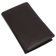 Genuine Leather Mens Long ID 19 Credit Card Security Wallet RFID ...