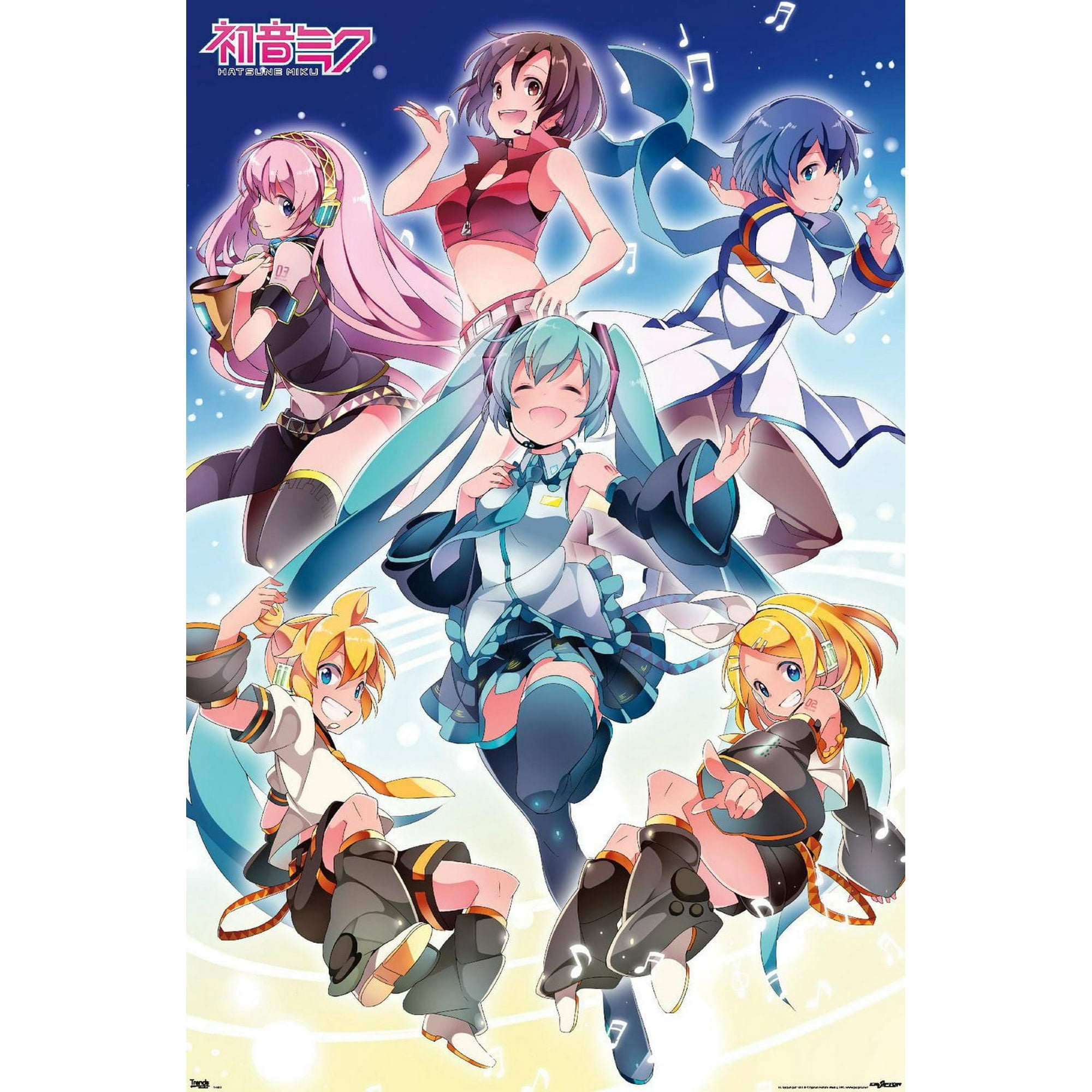 Click here for Trends International Hatsune Miku - Group Wall Pos... prices