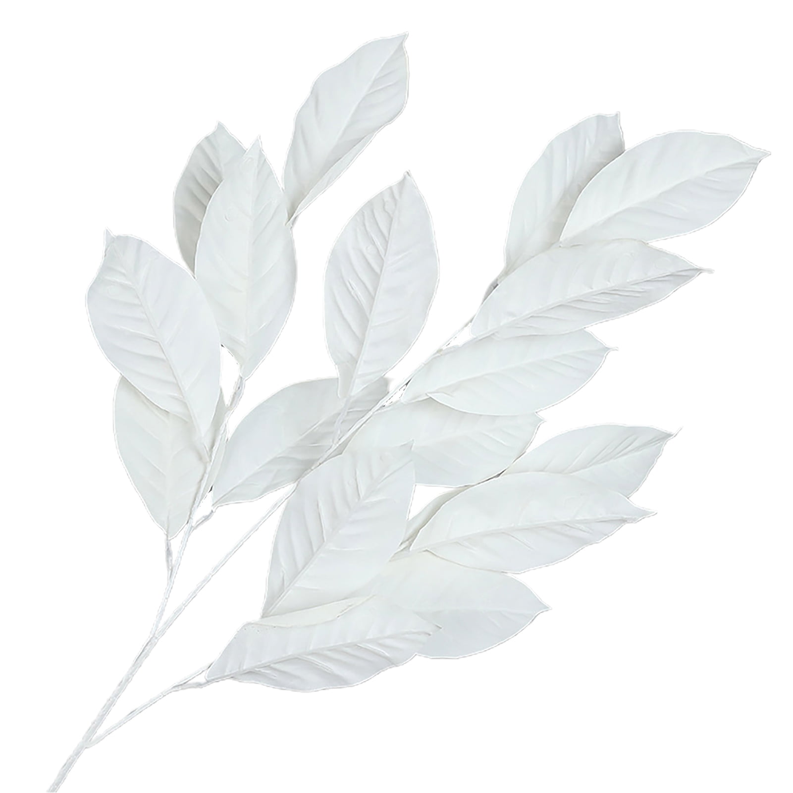 DIY Craft Artificial Leaf Simulation Rubber Leaf Shape Wedding Flower ...