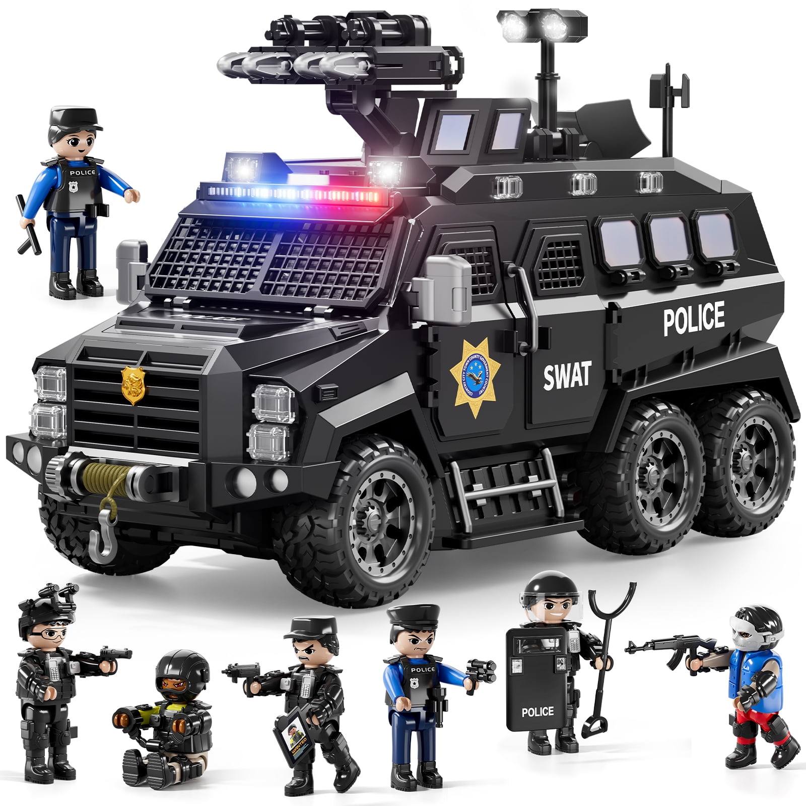 Click here for Ihaha 7 In 1 Police Car Toy Set  Toys For Boys Ove... prices