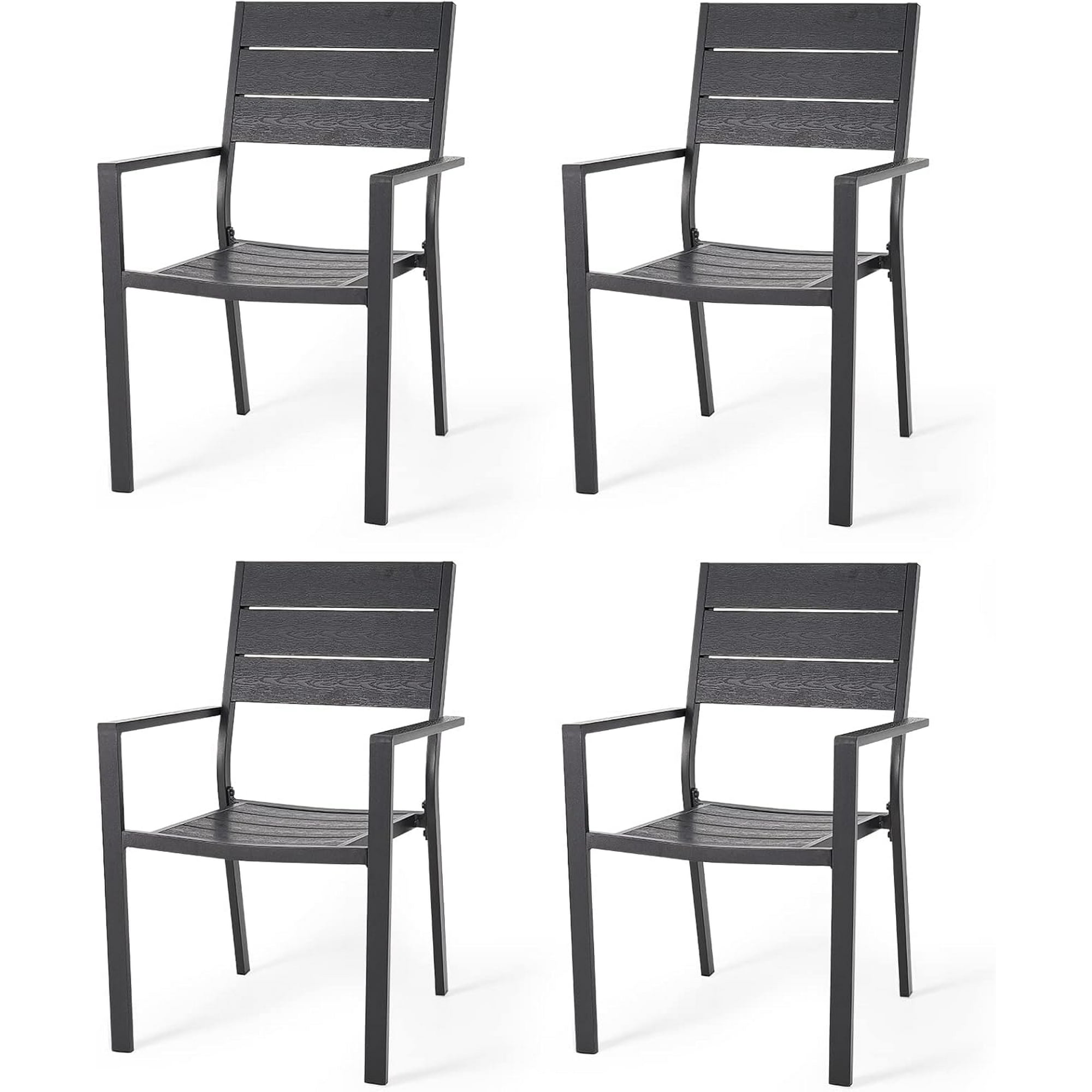 Click here for Aecojoy Outdoor Patio Dining Chairs  Stackable Arm... prices