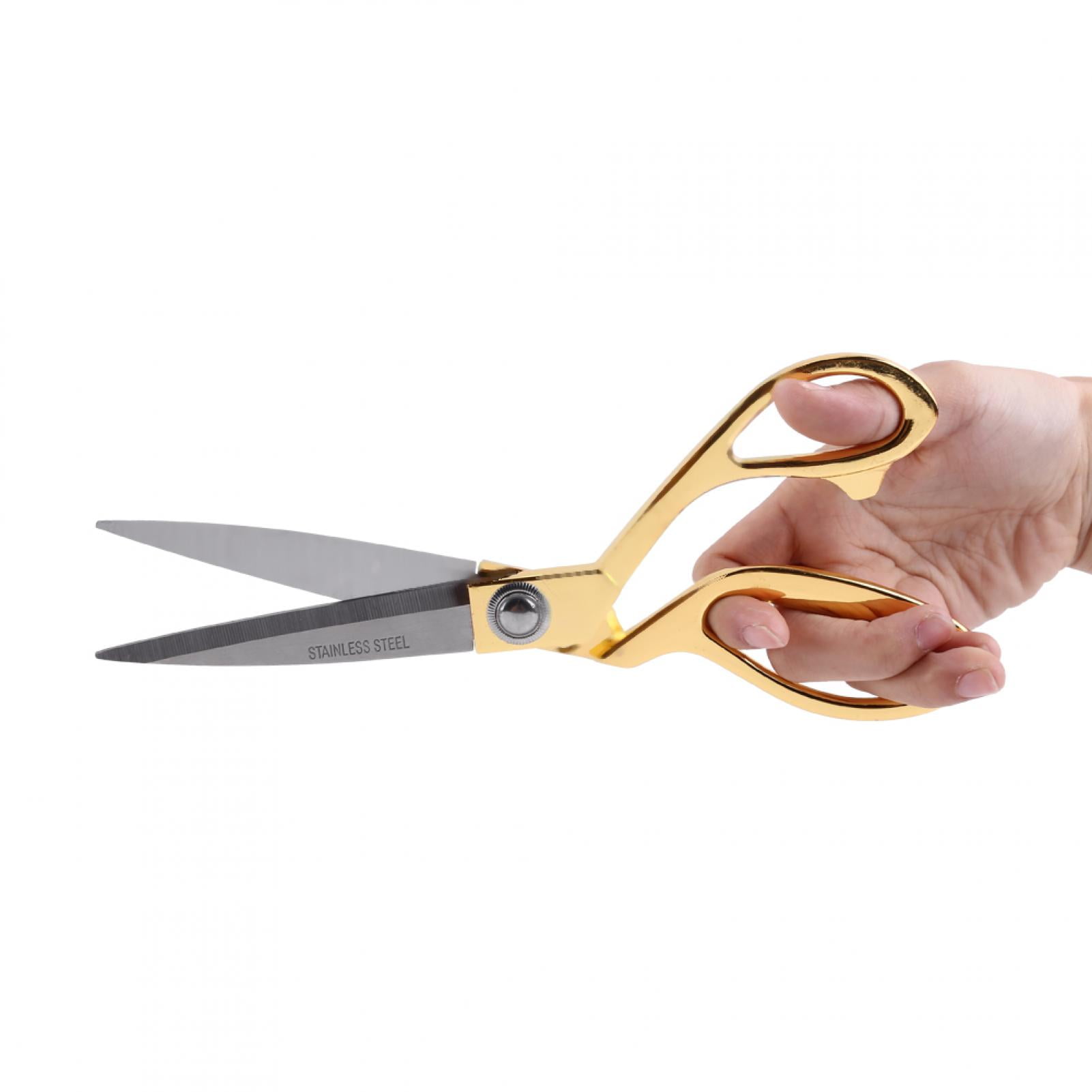 Click here for Ylshrf Stainless Steel Tailor Sewing Gold Scissors... prices