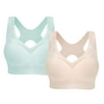 Sports Bras for Women Supportive Wireless PaddedPowerful Lifting ...