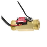 G3/4" Flow Sensor Water Flow Switch With Temperature Detection For ...