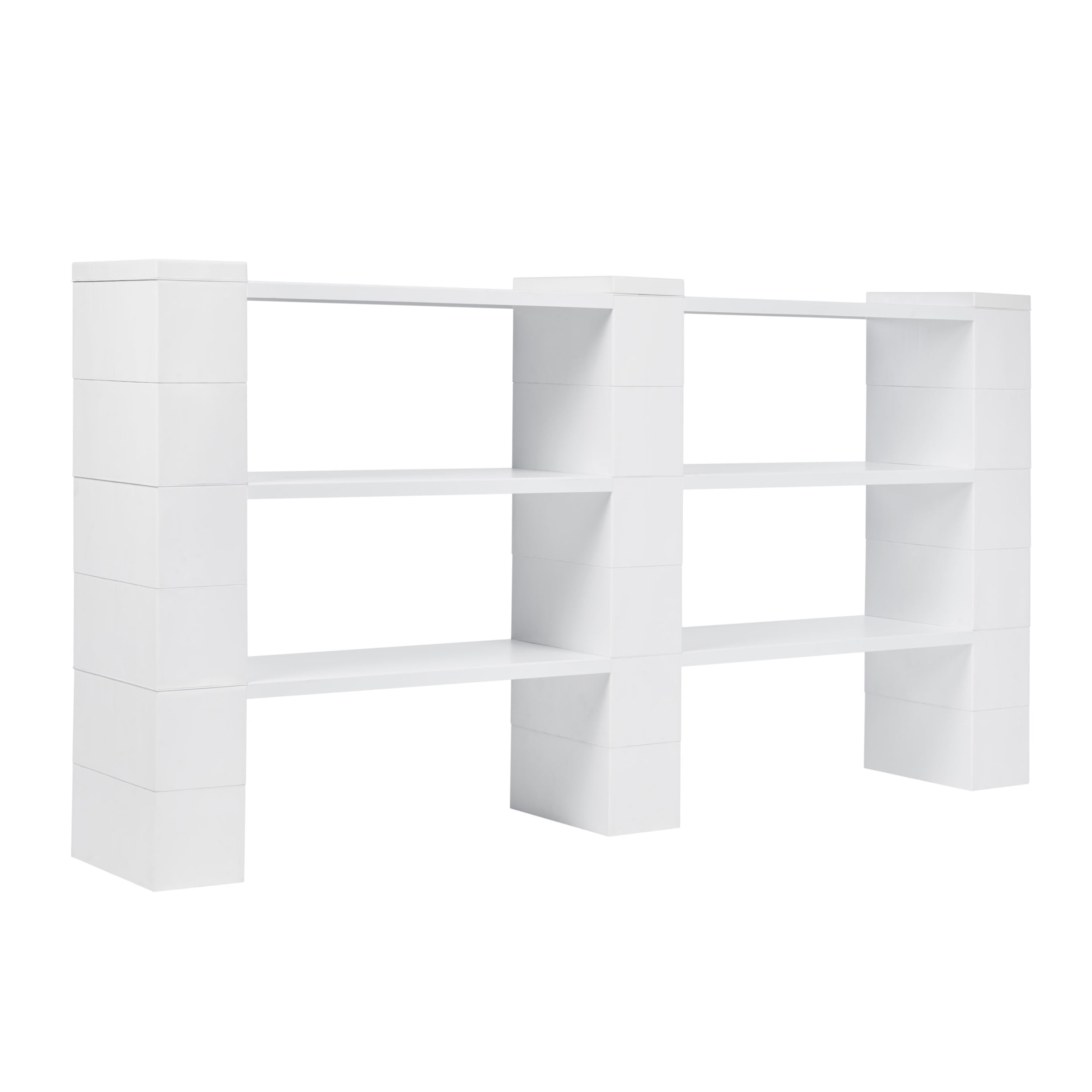 EverBlock 3 Level Double Shelving Kit, 72” W | For Office, Playroom ...