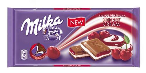 Milka Cherry Cream 100g - Walmart.com
