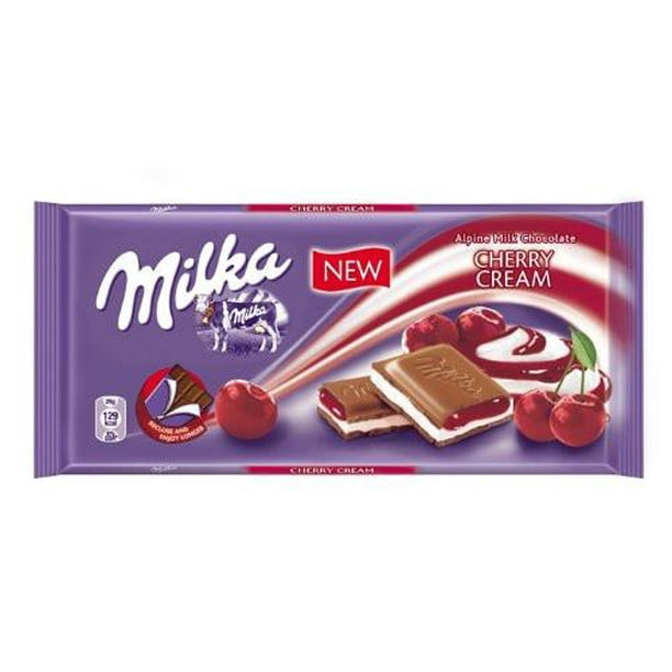 Milka Cherry Cream 100g - Walmart.com
