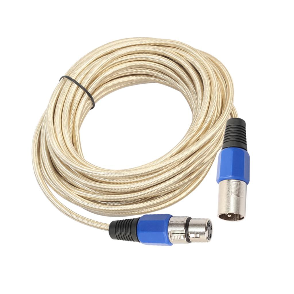 Cable de Micrófono Estéreo Xlr a Micrófono para Amplificador de ...