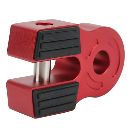 Flat Towing Hook Mount, High Strength Rustproof Iron Pin Winch Shackle ...