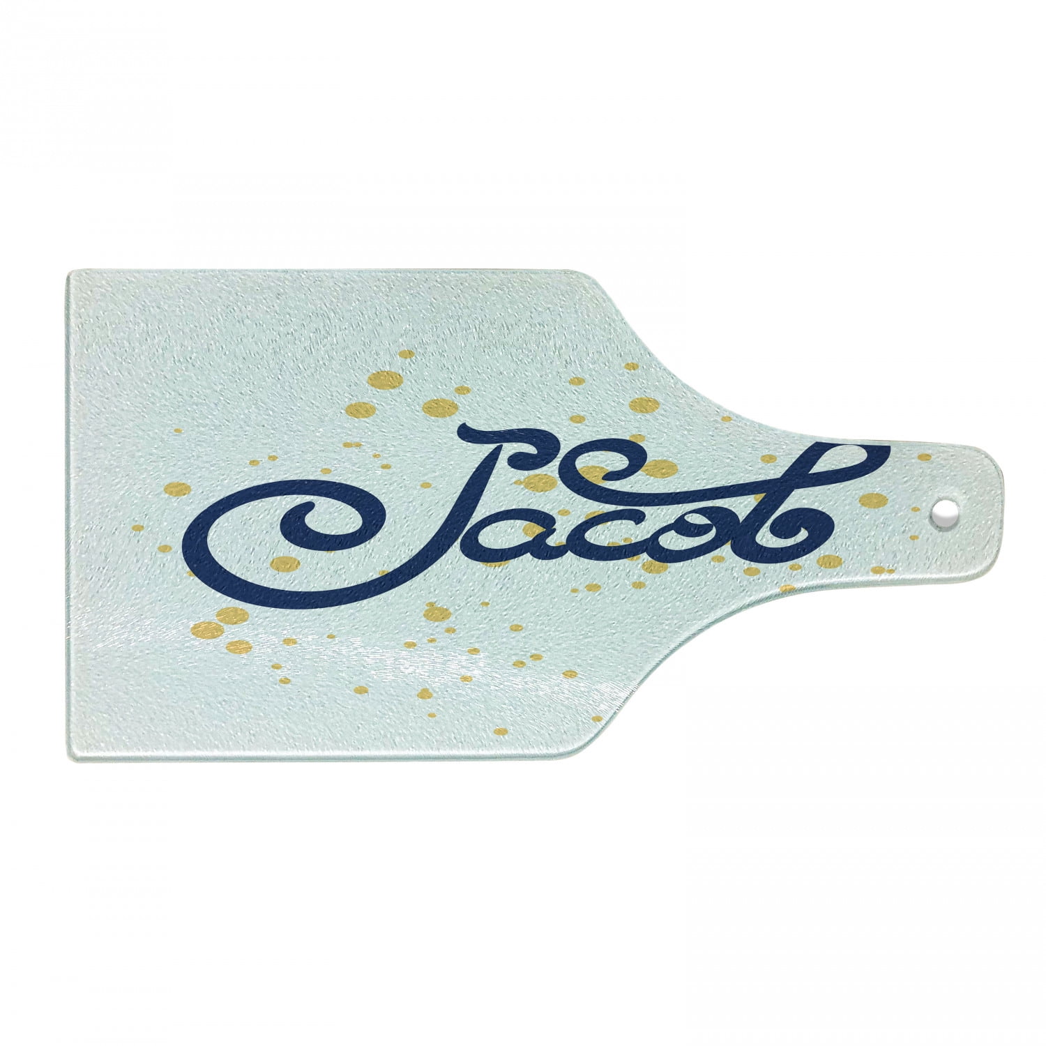 Jacob Cutting Board, Name with Modern Calligraphy Letter Design Popular ...