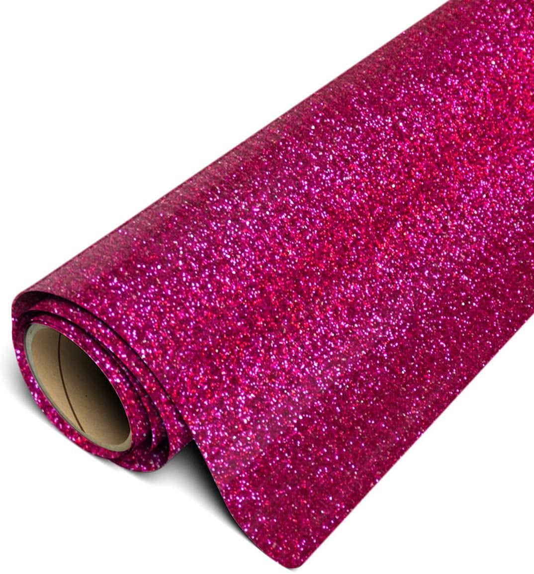 Siser Glitter HTV Iron On Heat Transfer Vinyl 12" x 3ft (1 Yard) Roll ...
