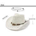 Classical Panama Hat Beach Wear Paper Straw Sun Hat with Wide Brims ...