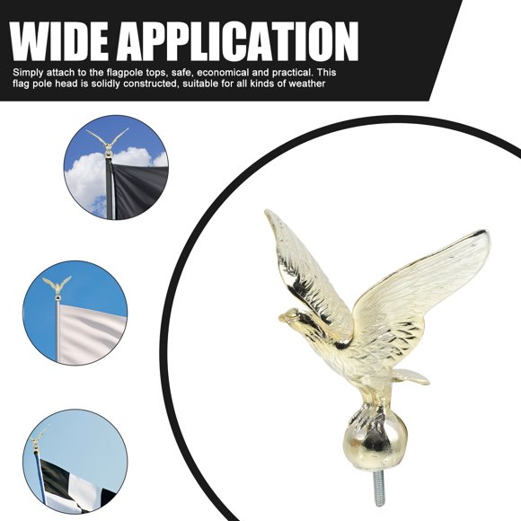 Flag Pole Eagle Topper