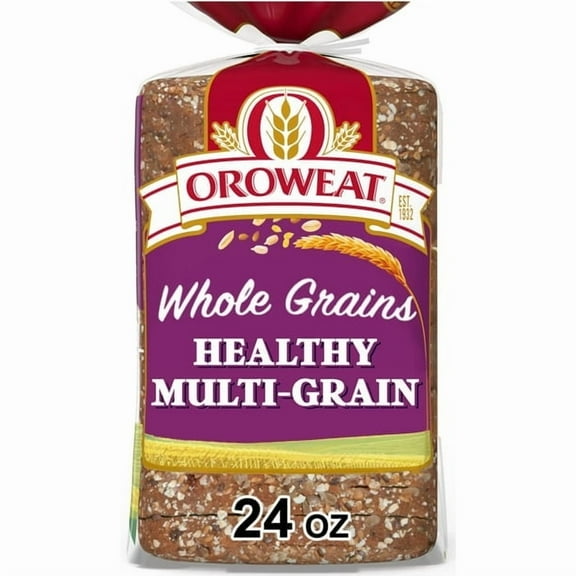 Oroweat Whole Grains Healthy Multi-Grain Bread, 24 oz, Multi-Grain ...