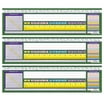 North Star Teacher Resources Hundred Chart Adhesive Desk Plate, 36 Per ...