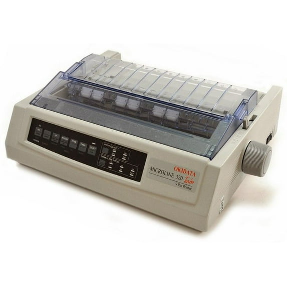 Restored OKI Microline 320 Turbo 9-Pin Dot Matrix Printer High-Speed ...