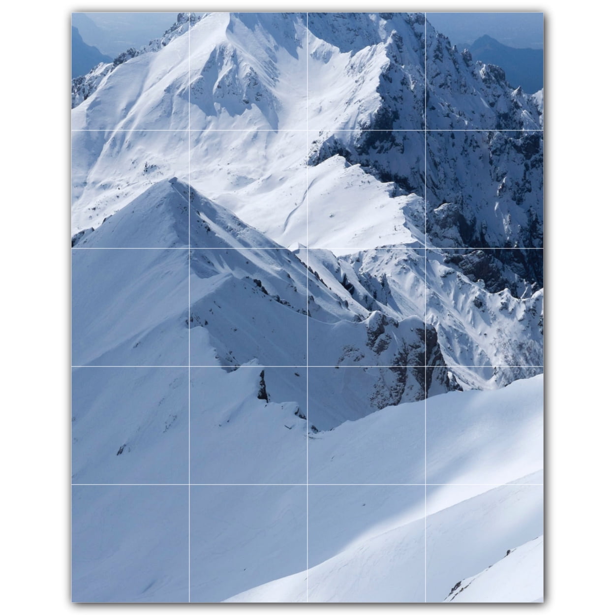 Picture-Tiles.com: Winter Ceramic Tile Wall Mural WAL501216-45M. 24"W x ...