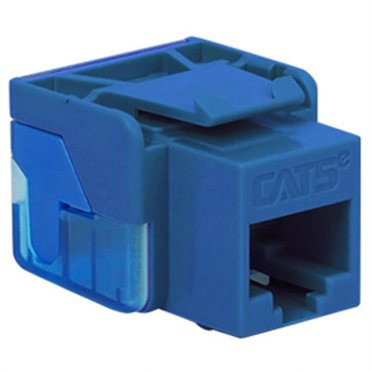 ICC IC107E5CBL Cat 5e EZ Modular Connector, Blue - Walmart.com