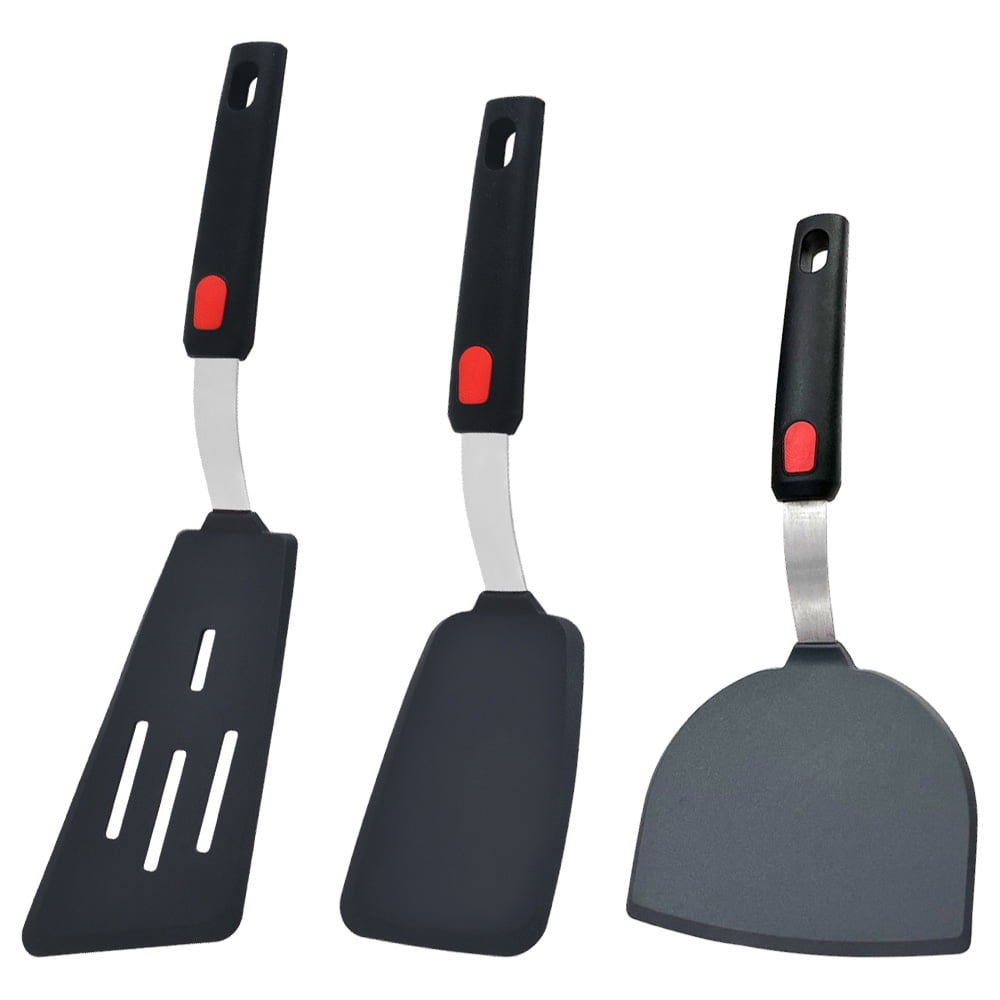 Spatula Set Heat Resistant Silicone and Stainless Steel - Turner ...