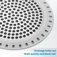 Shower Drain Hair Catcher, Shower Drain Cover Round Bathtub Drain ...