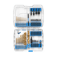 HART 60-Piece Impact Drill & Drive Bit Set with Modular Case - Walmart.com