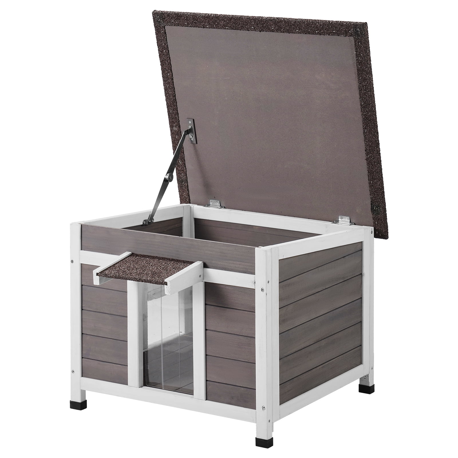 Click here for Vevor Outdoor Cat House Wooden Feral Cat Shelter W... prices