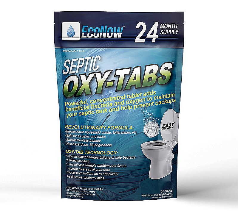 Oxy-tabs Powerful Extra Strength Septic Tank Cleaner Tablets 24 months ...
