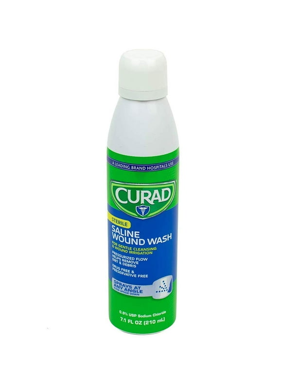 Saline Wound Wash in First Aid - Walmart.com