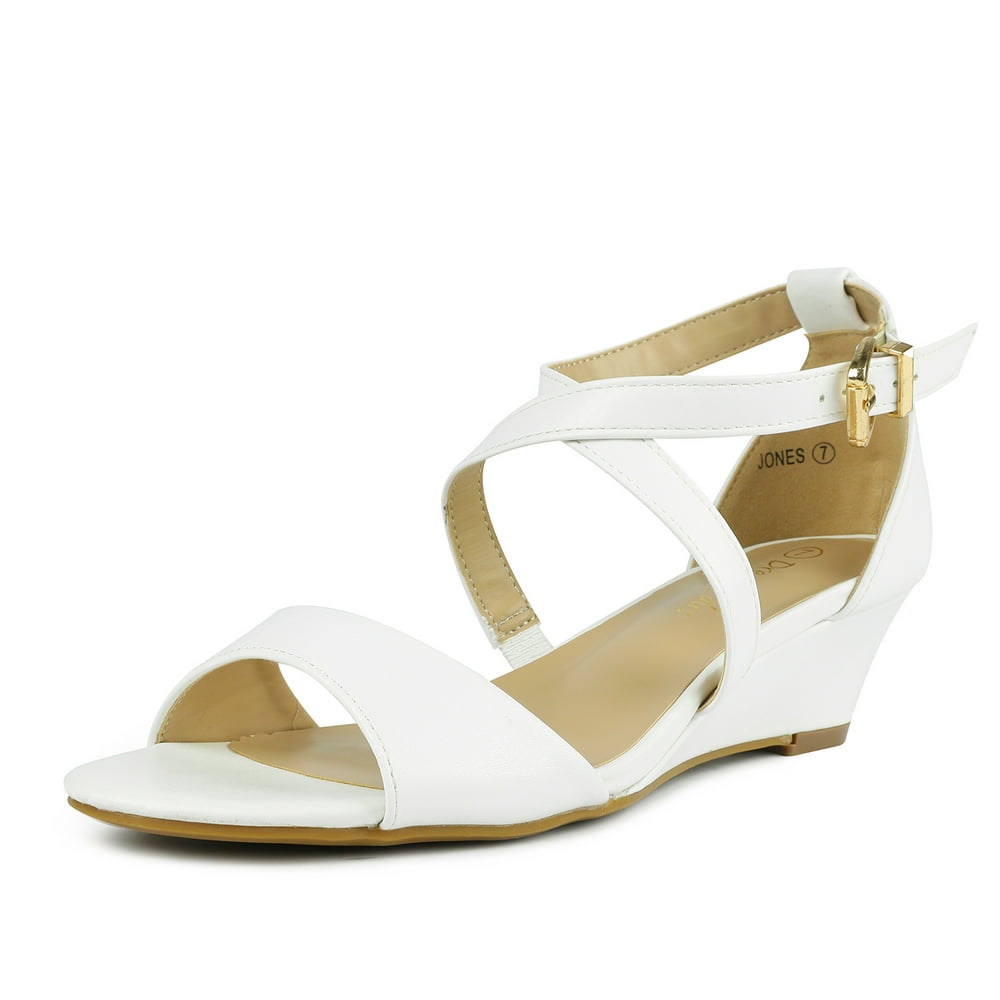 Dream Pairs Dream Pairs Womens Casual Dress Shoes Ankle Strap Low