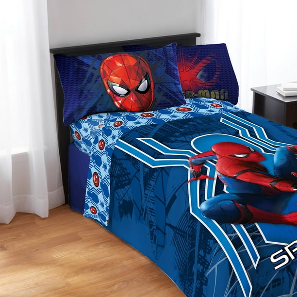 Marvel Spider-Man Bedding Sheet Set - Walmart.com