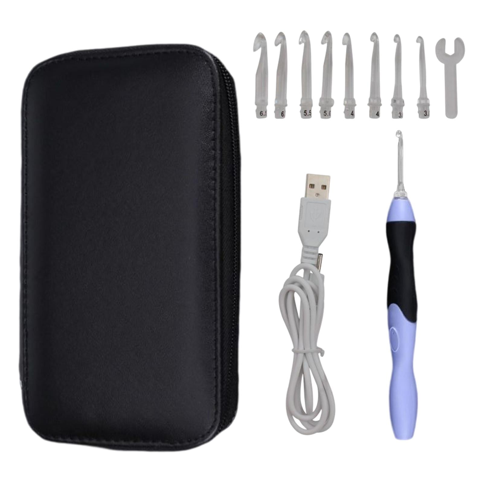 Click here for Yuksok 9 Sizes Lighted Crochet Hooks Set - Light U... prices