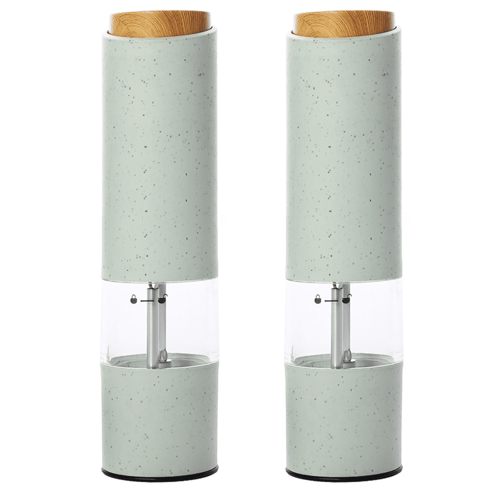 Click here for Heily 2pcs Electric Salt And Pepper Grinder Set Ba... prices