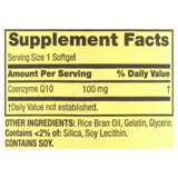 Spring Valley Rapid-Release CoQ10 Heart Health Dietary Supplement Softgels, 100 mg, 60 Count HSA ...
